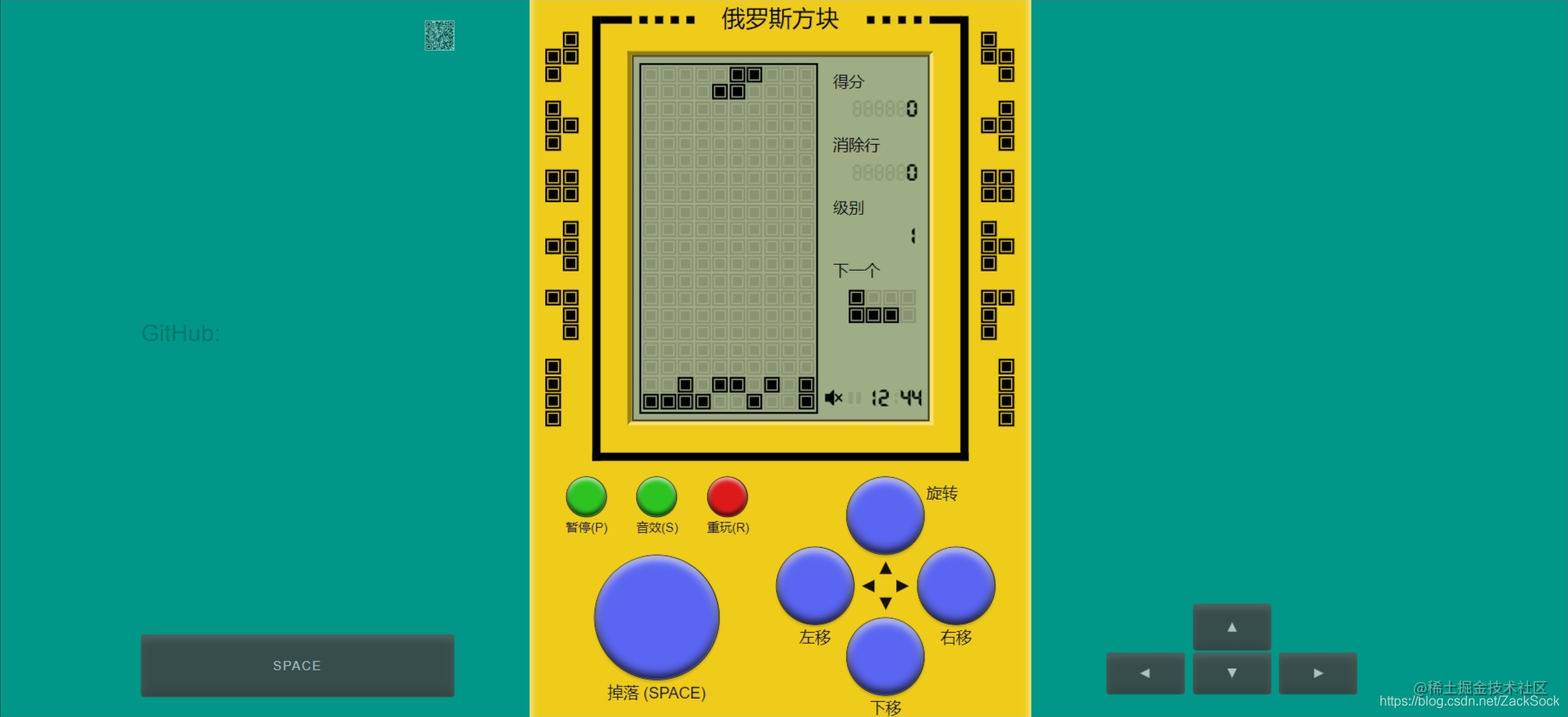 GitHub上10个有趣的开源小游戏（附加在线演示） - 掘金