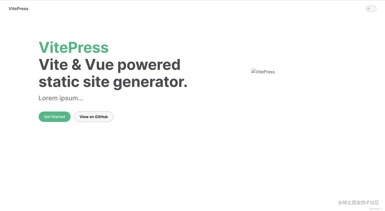vitepress 最详细教程之Home Page的配置Home Page 页面是文档的主页面，拥有一个好看的主页可以大 - 掘金