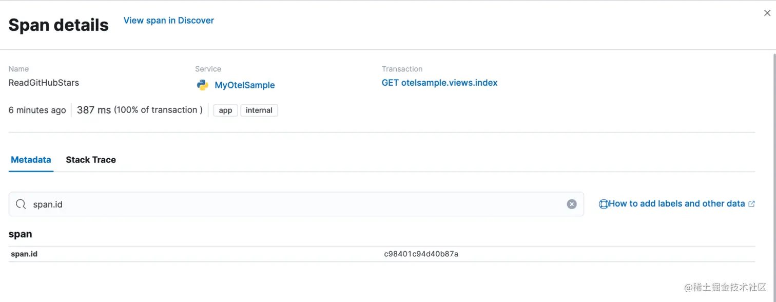 如何将 OpenTelemetry 检测与 Elastic APM Agent 功能相结合作者：Greg Kalapos - 掘金