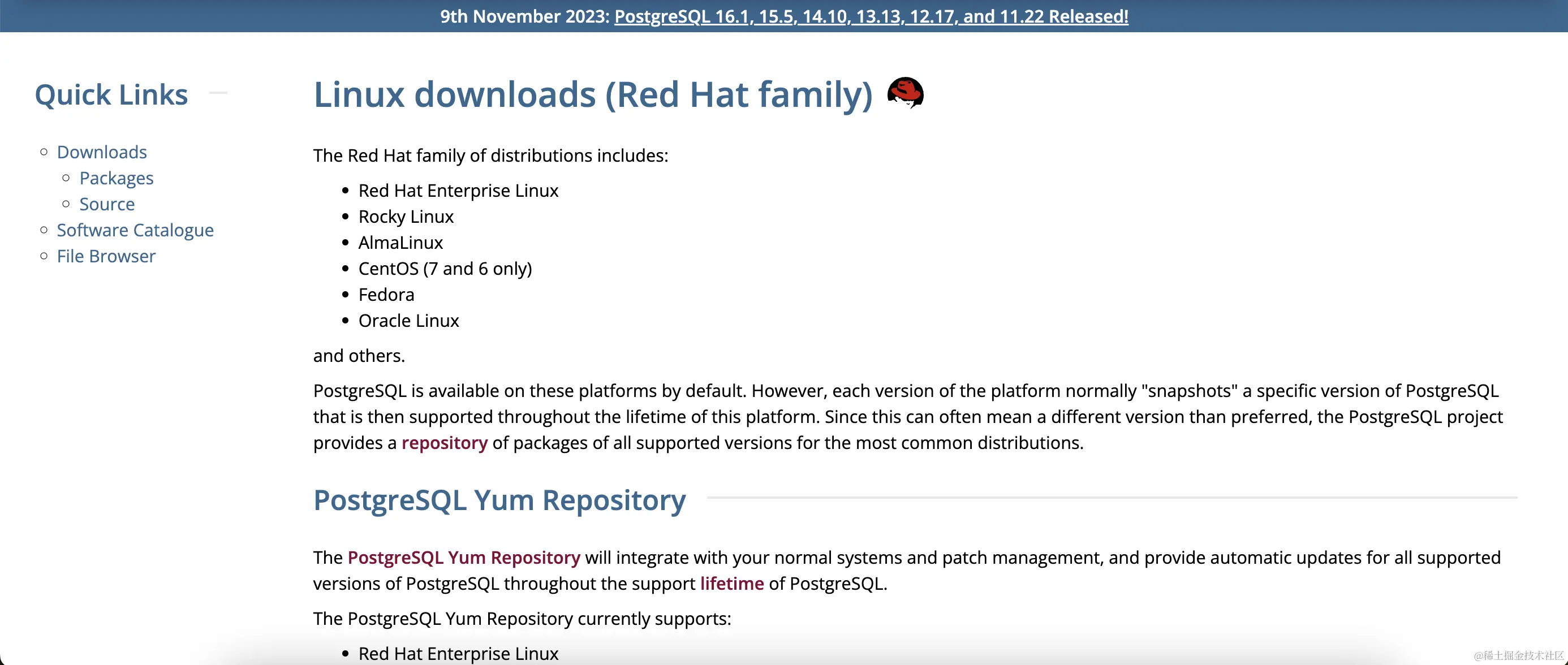 从零开始学PostgreSQL (三) & Linux RPM 安装 PostgreSQL - 掘金