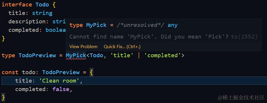 TypeScript类型体操训练（一）文章知识来自：阿崔cxr 使用仓库：type challenges 类型体操是一种 - 掘金