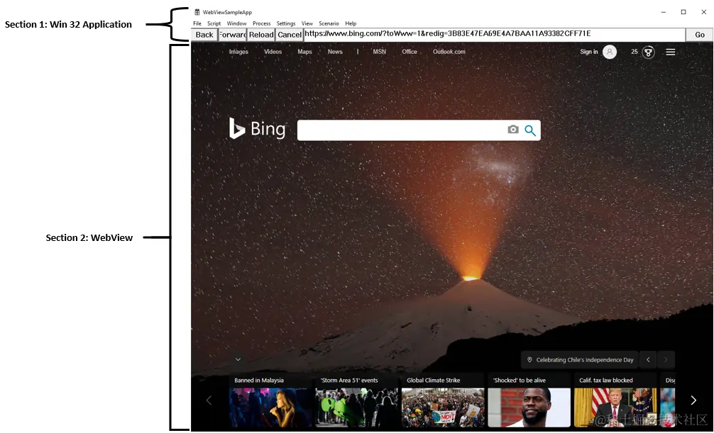 前端认知下的 WebViewWebView 一般是指移动端用以承载 H5 页面的容器控件；可以在移动应用程序中嵌入网页内 - 掘金