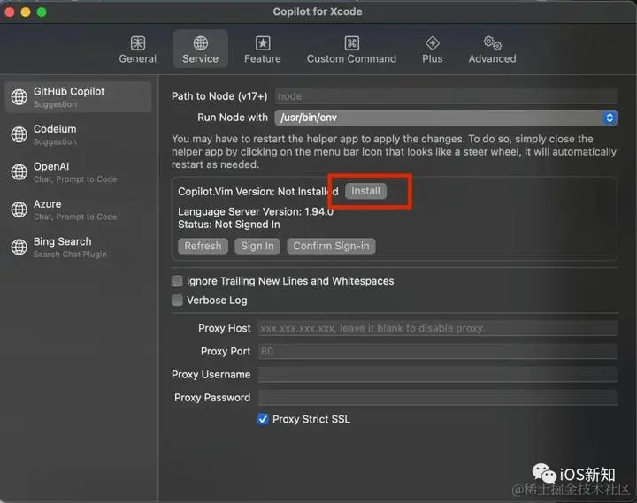 iOS 如何在 Xcode 中使用 AI 辅助写代码这里每天分享一个 iOS 的新知识，快来关注我吧 前言 随着去年 C - 掘金