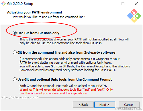 【Git & Github】解决win10安装Git时出现"unable to set system config ... exit code 128"的问题 - 掘金
