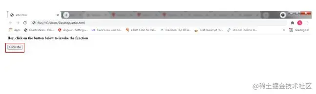 如何在HTML中调用JavaScript函数JavaScript正在日渐兴起，并被有效地用于网页中。每当JavaScri - 掘金