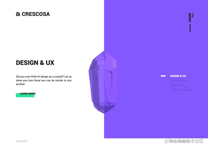 60个令人兴奋的ThreeJS网站示例Three.js是一个JavaScript库，它使在Web上创建3D图形比直接使用 - 掘金