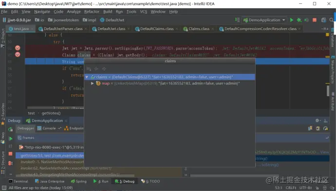 安全经典JWT算法漏洞1、什么是JWT？ JSON Web令牌（JWT）是一个开放标准（RFC 7519），它定义了一种 - 掘金