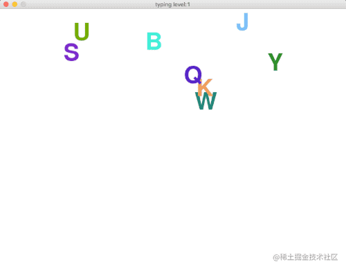 Pygame makes a simple typing game - Moment For Technology