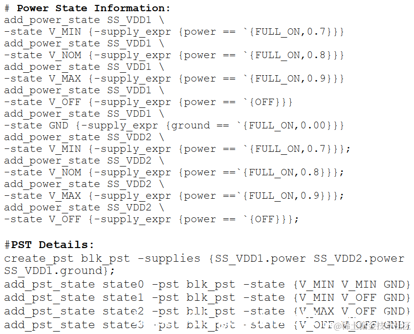 低功耗验证 (二）UPF，低功耗流程，VCS NLPUnified Power Format (UPF) 用于描述pow - 掘金