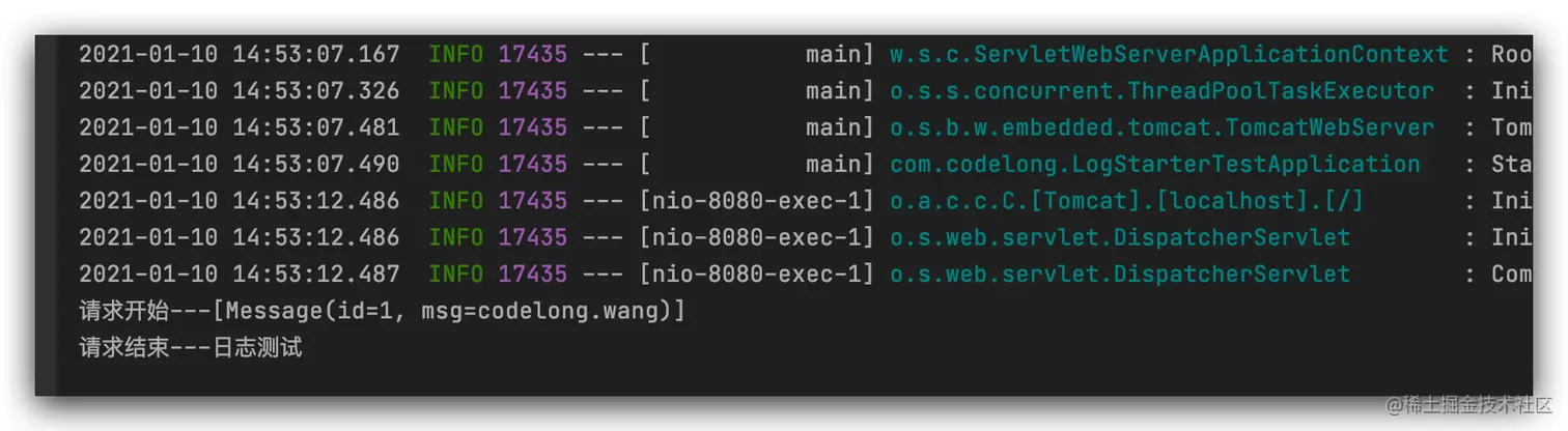 SpringBoot自定义日志Starter，可动态拔插配置这里通过EnableMyLog注解来控制是否启动日志功能，只 - 掘金