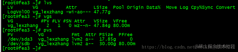 Linux uses LVM logical volumes to expand partitions without restarting ...