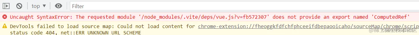 vue3 + vite + ts import type时 does not provide an export named ‘xxx‘ - 掘金