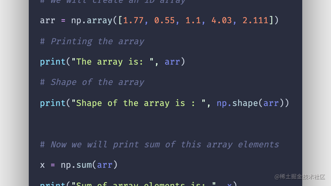 如何在Python中使用Numpy ceil()方法 - 掘金
