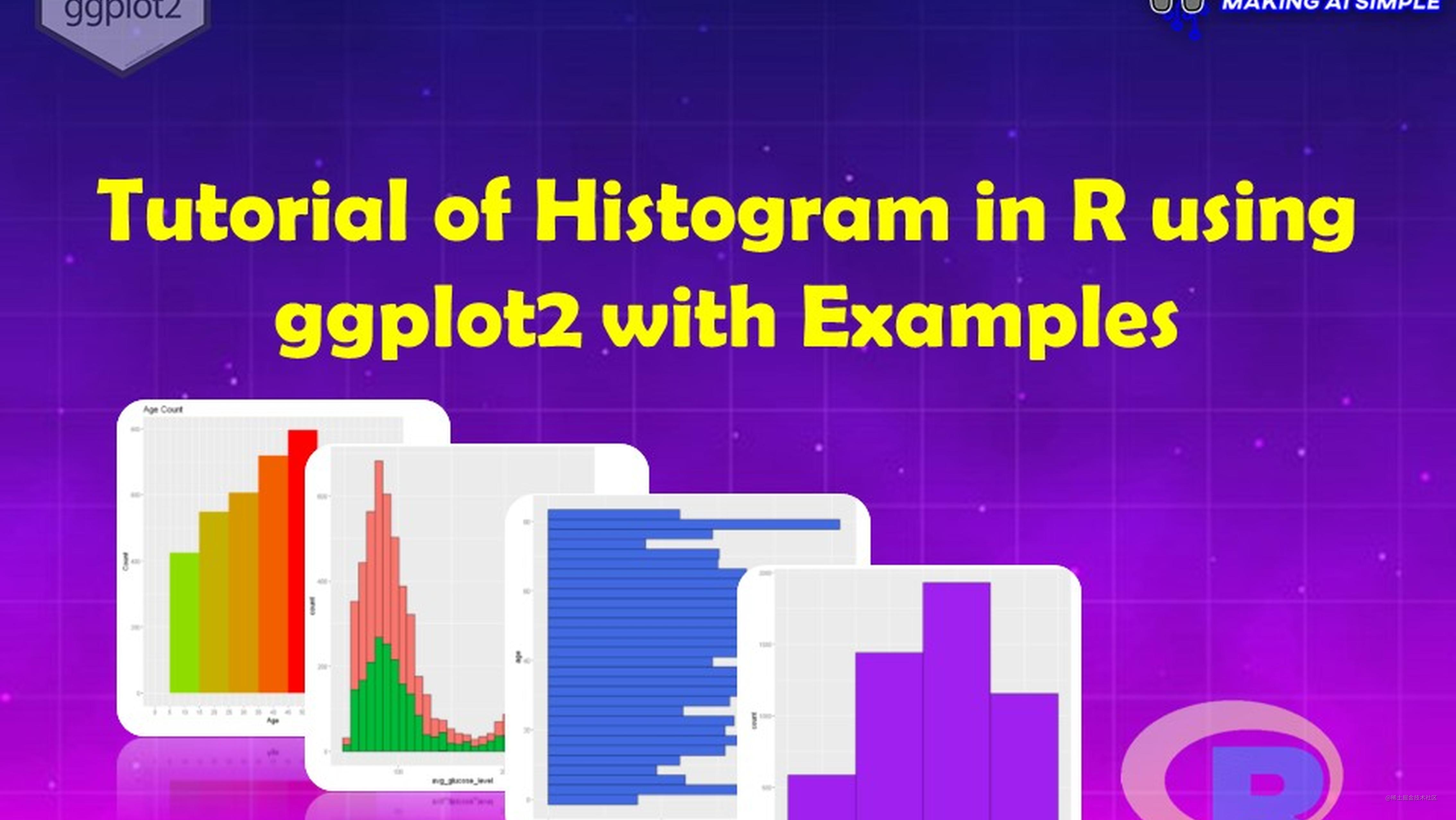 R语言中使用ggplot2的直方图教程及实例 - 掘金
