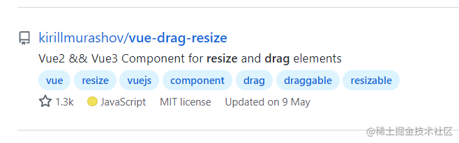 vue-drag-resize拖拽组件实际应用 - 掘金