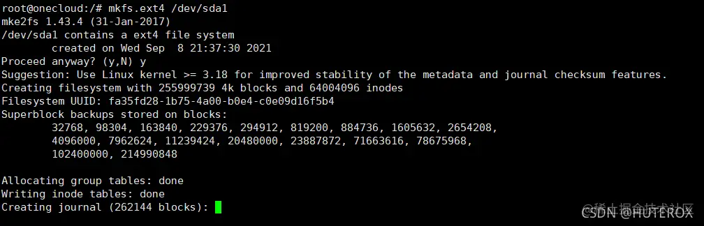 Linux(U盘挂载，玩客云armbian详细挂载U盘扩容）一起养成写作习惯！这是我参与「掘金日新计划 · 4 月更文挑 - 掘金