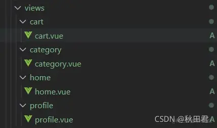 vue设置tabBar一、如果在下方有一个单独的TabBar组件，如何封装 > 1. 自定义tabbar组件，在APP中 - 掘金