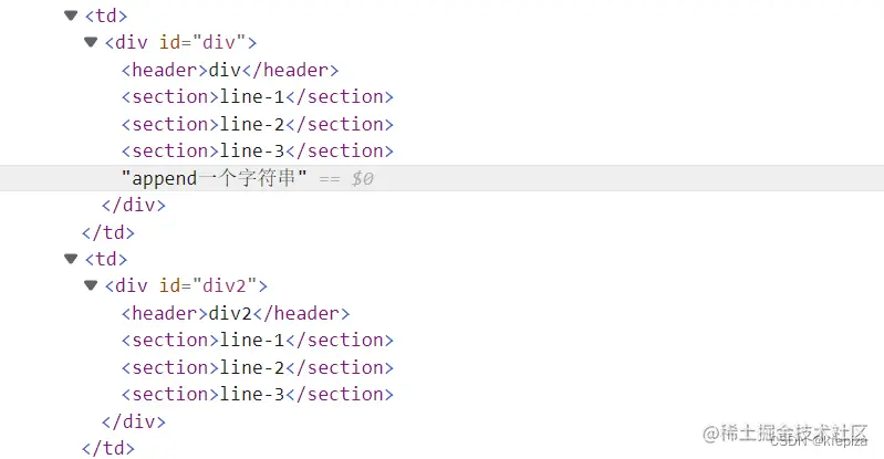 element.append() node.appendChild()element.append() node.app - 掘金
