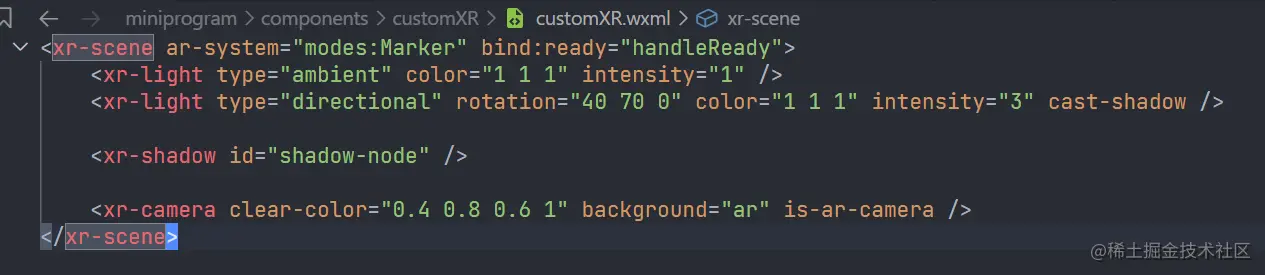 [XR-Frame]微信小程序XR-Frame中AR部分的简单使用微信小程序XR-Frame框架中AR功能的使用与总结， - 掘金