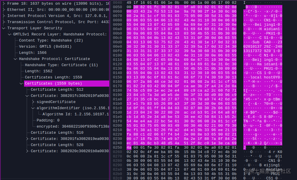 商密TLCP协议浅析——通过代码和GM/T38636 — 2020分析主要流程 - 掘金