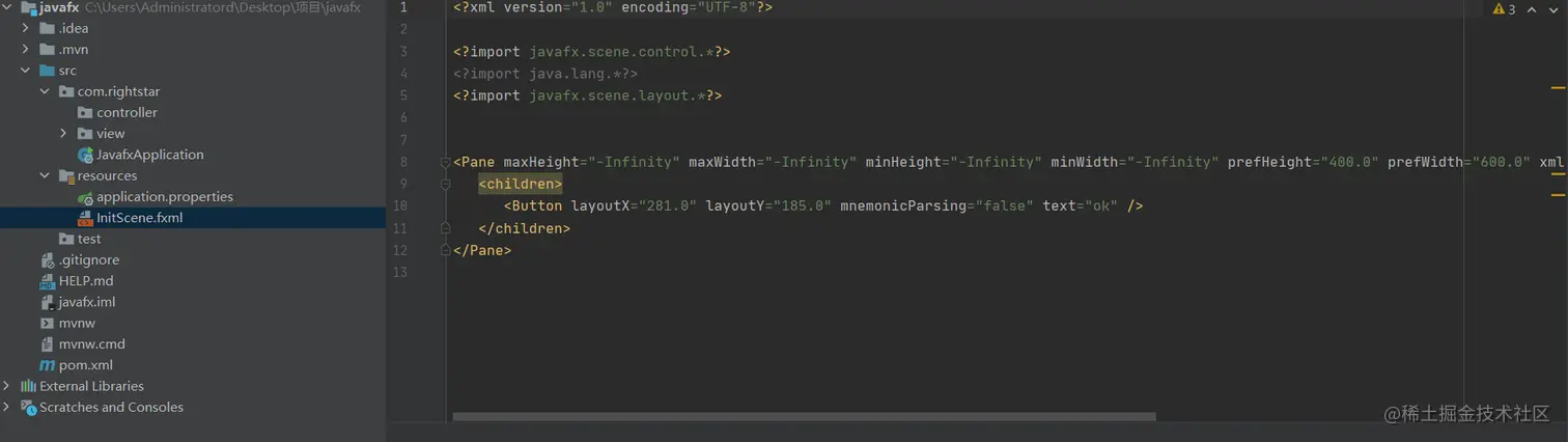 SpringBoot开发javaFX桌面程序-----环境配置(IDEA+javaFX库+JavaFX Scene Builder 2.0+Maven) - 掘金