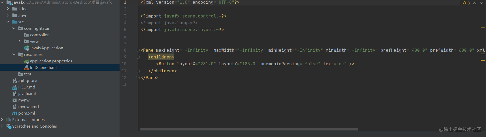Springboot开发javafx桌面程序 环境配置ideajavafx库javafx Scene Builder 20maven 掘金
