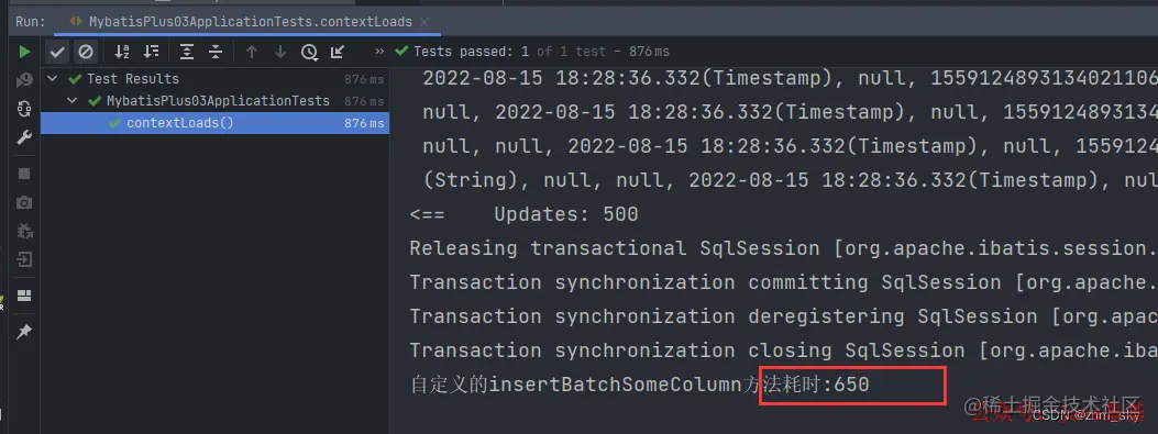 Mybatis Plus 批量插入性能优化，非常实用！[本文主要把精力放在如何提高批量插入效率上。] [接下来就通过SQ - 掘金
