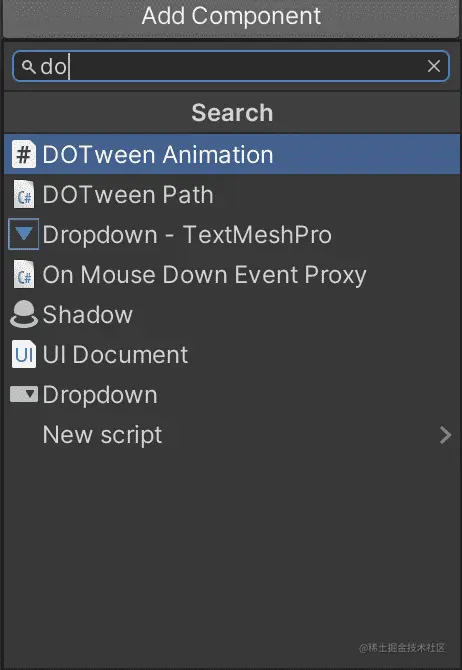 学习 Unity DoTween 插件笔记学习 Unity DoTween 插件笔记 DoTween 的插件安装 初始化 - 掘金