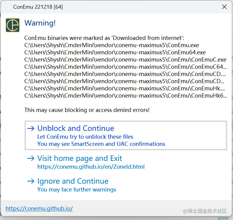 Windows Terminal下Cmder的配置Cmder是一款Windows环境下的终端软件，实际的好处是可以在Wi - 掘金