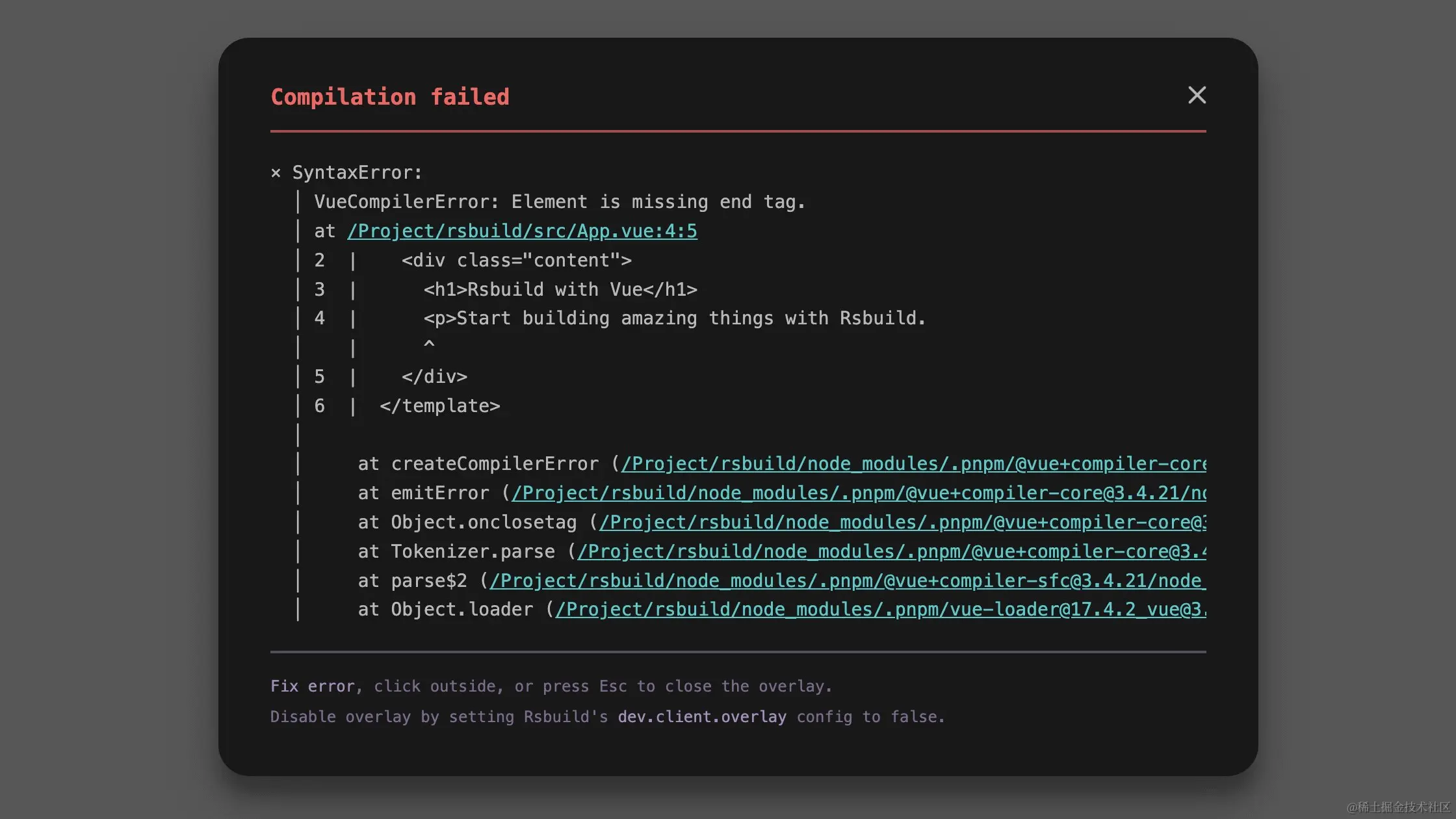 Rsbuild v0.6 发布，基于 Rspack 的构建工具Rsbuild v0.6 版本已发布！主要特性包括： 升级 - 掘金