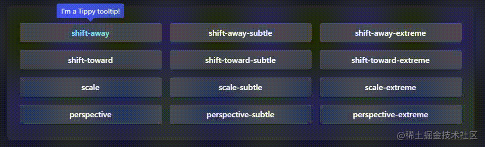 Tippy.js 玩转鼠标悬停提示信息，真的能玩出花来 - 掘金