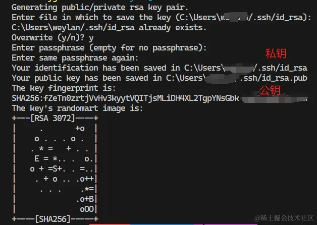 【git】windows如何设置ssh和【git】如何在git本地配置多个SSH keys这篇有点类似 1、先设置git - 掘金