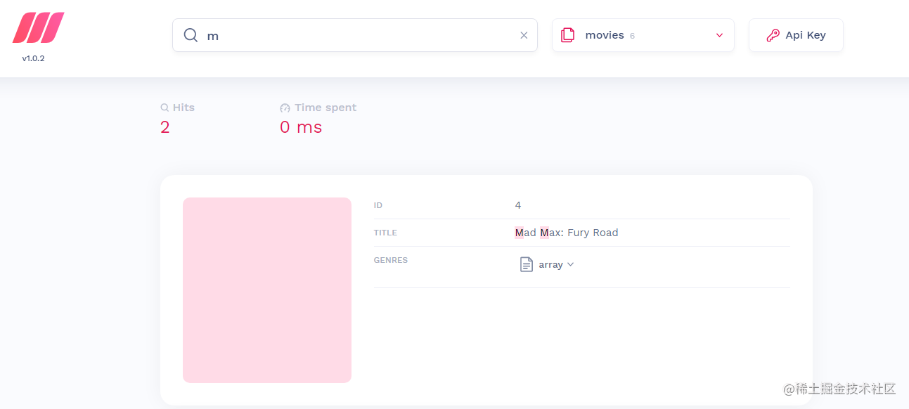 轻量级的搜索引擎 Meilisearch 快速入门 - 掘金