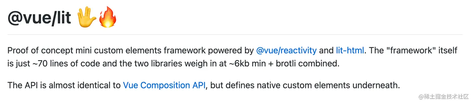 下一代的模板引擎：lit-html前面的文章介绍了 Web Components 的基本用法，今天来看看基于这个原生技术 - 掘金