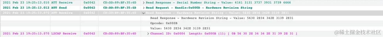 Mac PacketLogger分析蓝牙BLE协议包0x0. 蓝牙协议栈简介 1.GATT 2.ATT 3.HCI 4. - 掘金