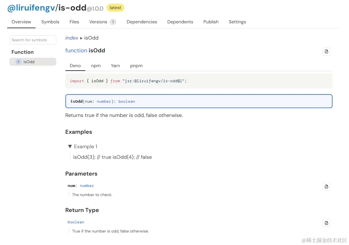 Deno 新开发的 JSR，一个新的 JS Registry，支持 TS 并兼容 npm年前发现 Deno 搞了一个叫 - 掘金