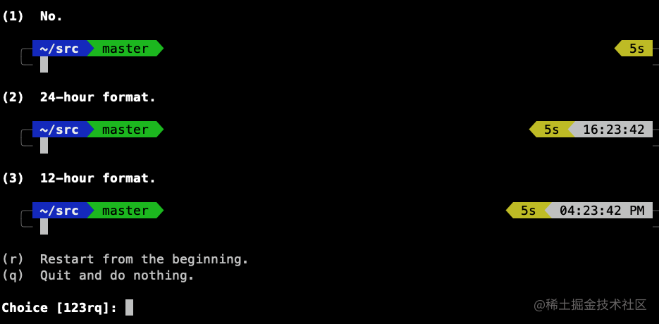 iTerm Oh My Zsh配置powerlevel 10k主题 - 掘金