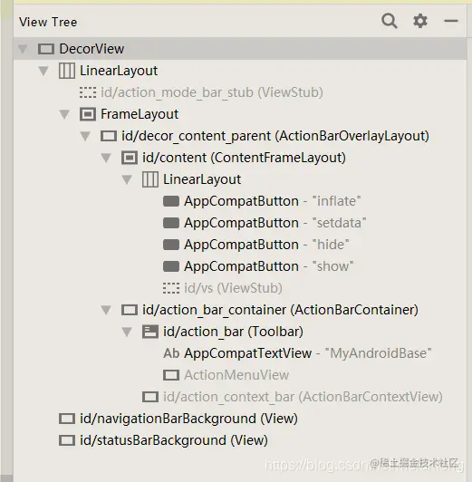 Android ViewStub的使用方法——边走边看边学前言 当渲染一个活动时,这个活动的布局可能会有很多visibl - 掘金
