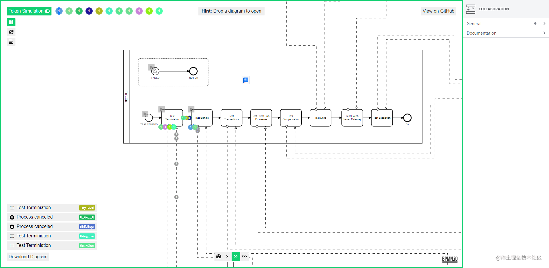 Bpmn 实现仿真效果 (bpmn-js Token Simulation) - 掘金