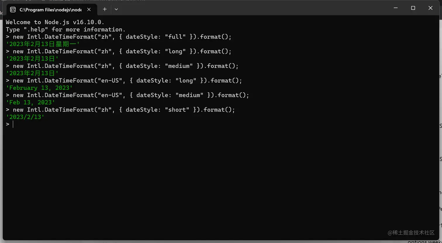 Intl.DateTimeFormat 揭秘 - JS内置的日期格式化对象在日常的业务开发中， 你也许会遇到对日期的格式 - 掘金