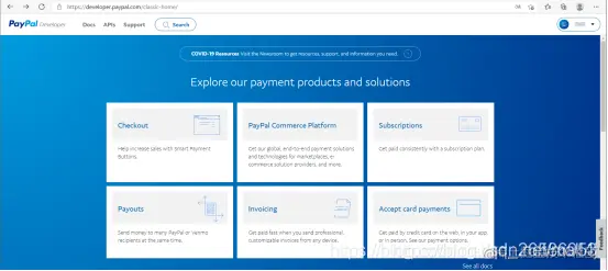 接入Paypal 实现跨境支付 - springboot实战电商项目mall4j使用上一步注册好的账号，直接登录开发者中 - 掘金