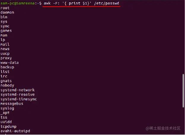 如何列出Ubuntu的所有用户Linux管理员可以轻松地与系统互动，并使用Linux系统中的有用命令管理所有用户。 Ub - 掘金