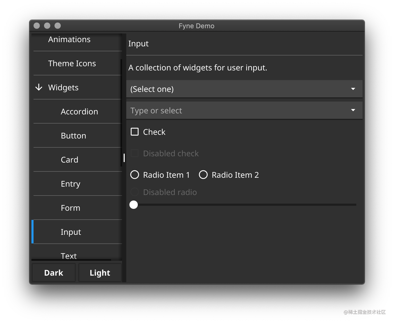 Fyne--基于Go的应用程序API和UI工具包 - 掘金
