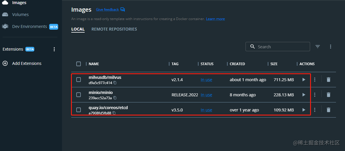 向量数据库 —— Milvus 的安装教程 - 掘金