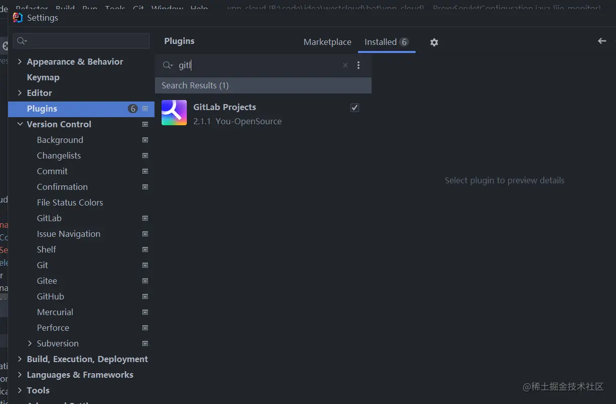 idea集成gitlab并配置免密登录idealab配置ssh免密登录 idea添加gitlab插件 gitlab相关配 - 掘金