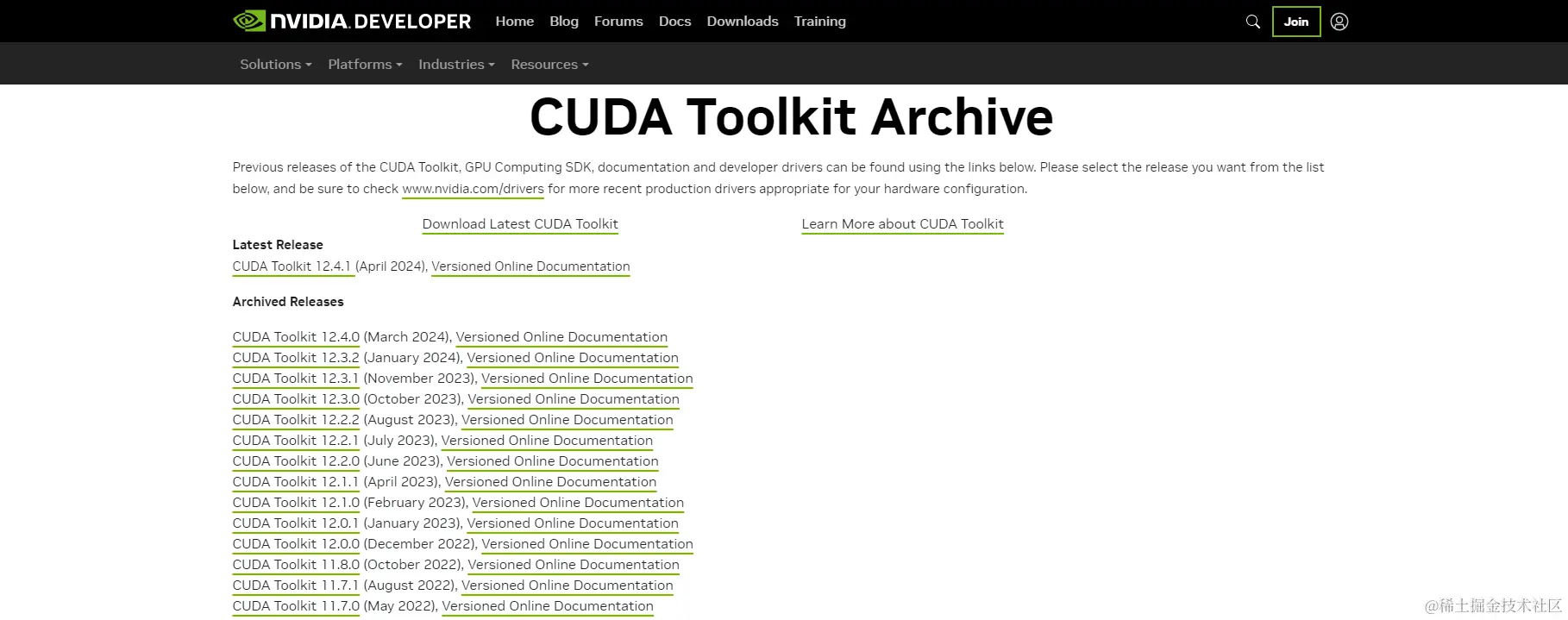 安装CUDA Toolkit解决异常：OSError: CUDA_HOME environment variable is not set. - 掘金