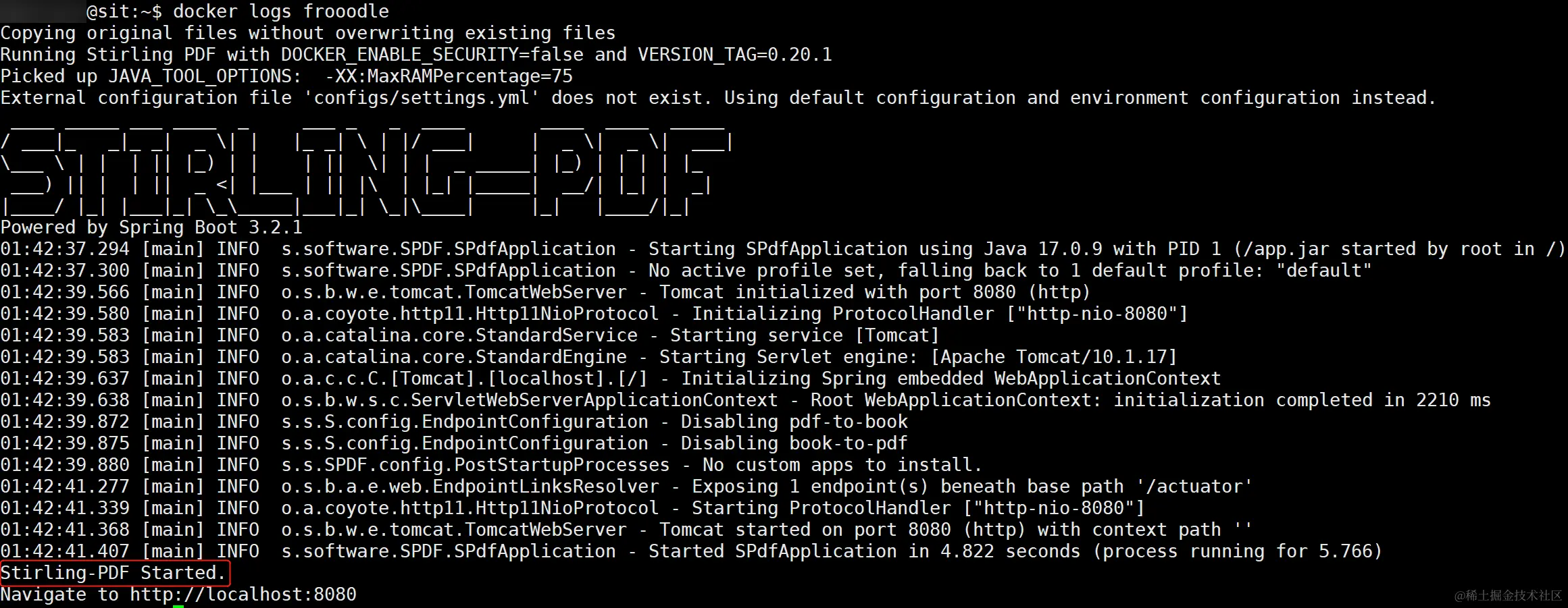 使用 Docker 部署开源 Stirling PDF 来集成 PDF 转档功能最近，Stirling PDF（一种自托 - 掘金