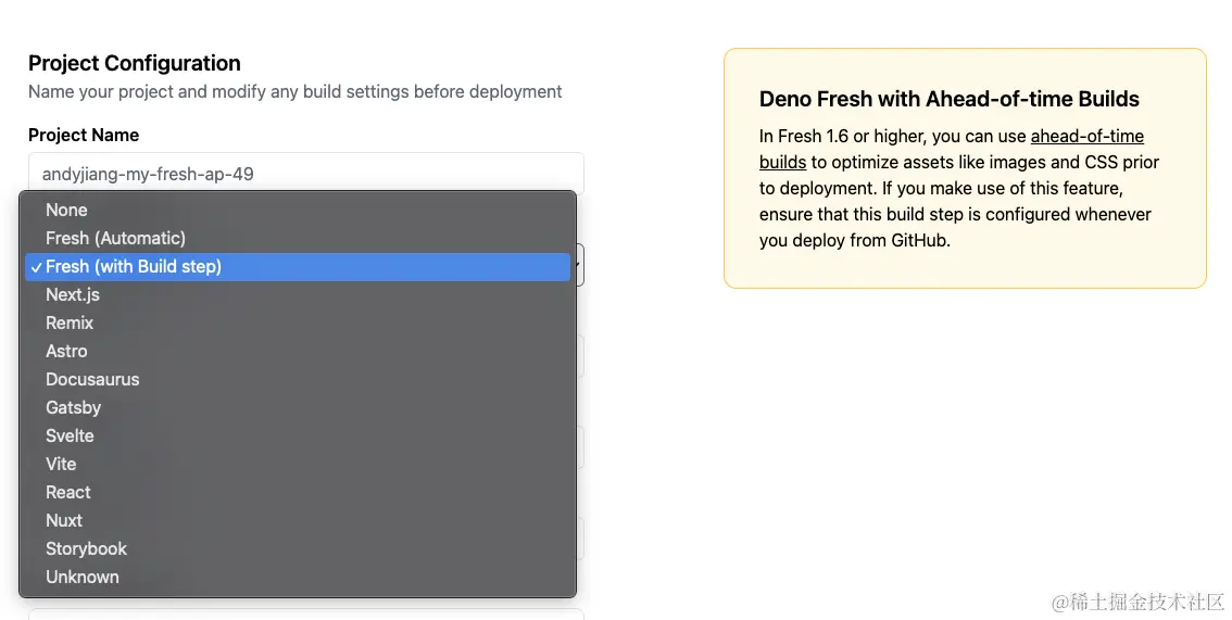 在 Deno Deploy 中使用更简单的新项目创建流程Deno Deploy 是一个 JavaScript 无服务器应 - 掘金