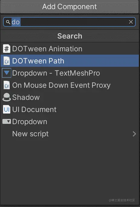 学习 Unity Dotween 插件笔记学习 Unity Dotween 插件笔记 Dotween 的插件安装 初始化 掘金