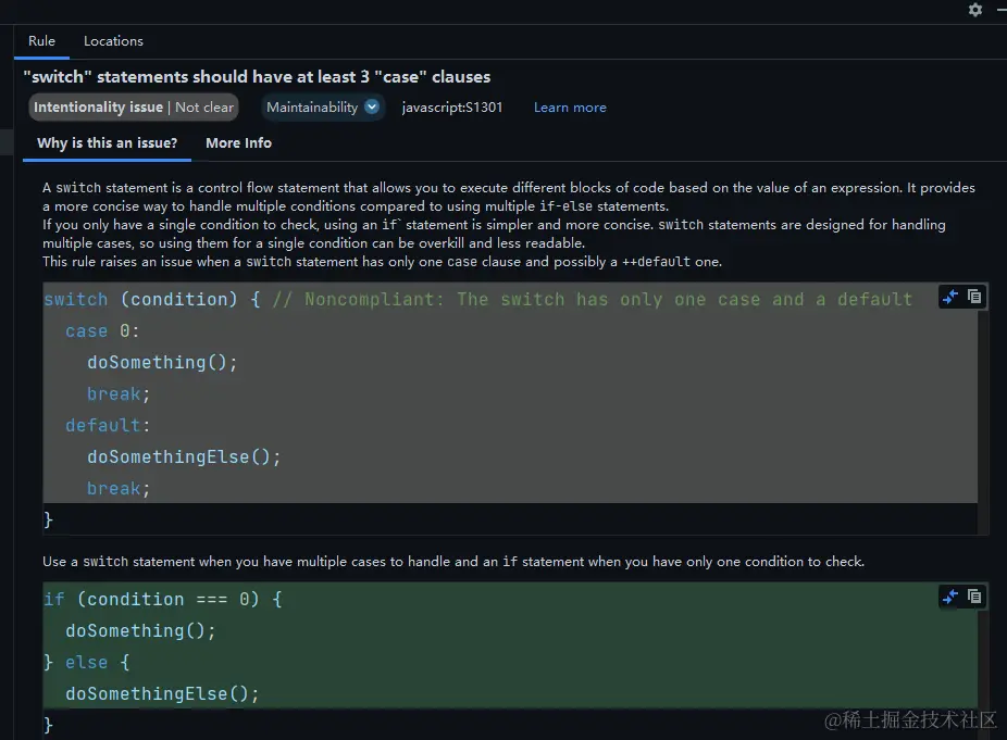 阿呆前端SonarLint使用文档（webstorm+vscode）前端SonarLint使用文档（webstorm+v - 掘金